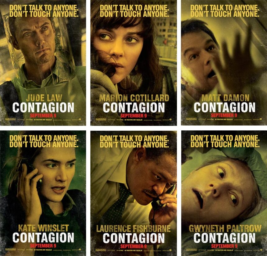 Six Character Posters from CONTAGION - FilmoFilia