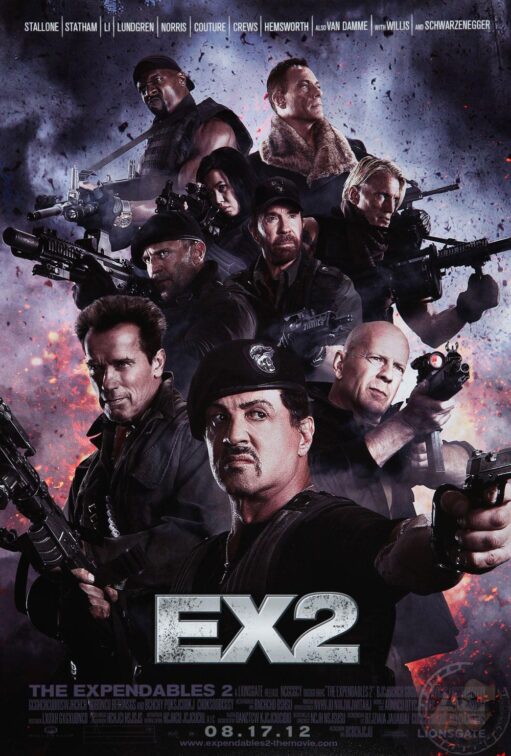 THE EXPENDABLES 2 Poster: EX2 - FilmoFilia
