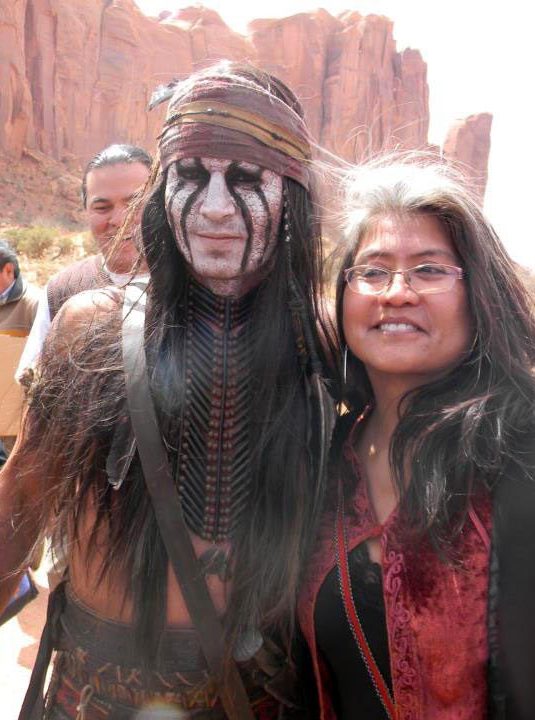 THE LONE RANGER: Johnny Deep Meets Navajo Leaders