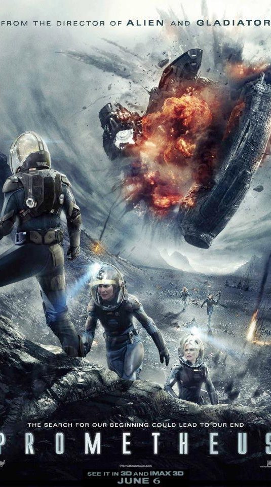 Brand New PROMETHEUS Poster and Six Images - FilmoFilia