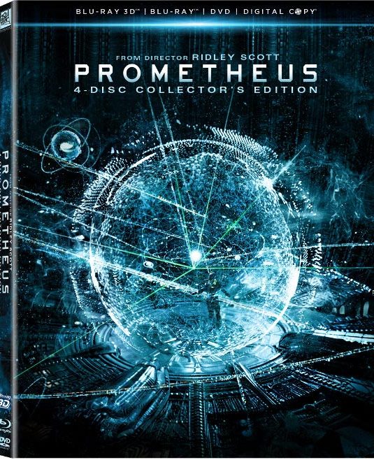 PROMETHEUS Blu-ray Trailer, Cover Art and Posters...There Will Be ...