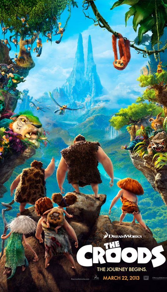 First Poster Revealed for Caveman Comedy THE CROODS