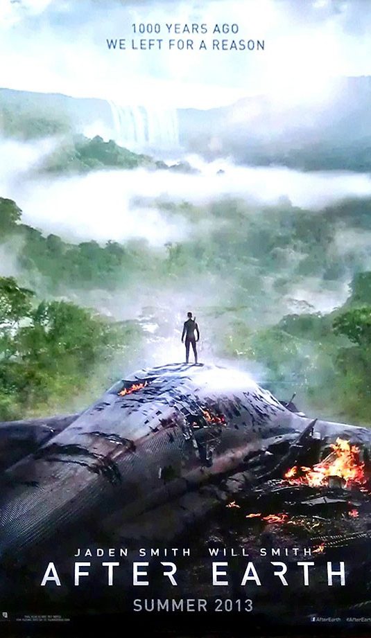 New Poster For AFTER EARTH: We Left For A Reason? - FilmoFilia