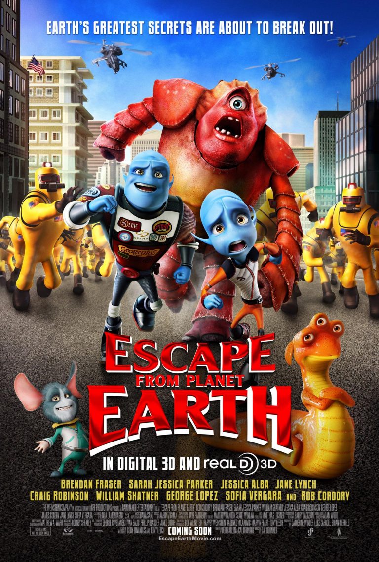ESCAPE FROM PLANET EARTH Poster No2