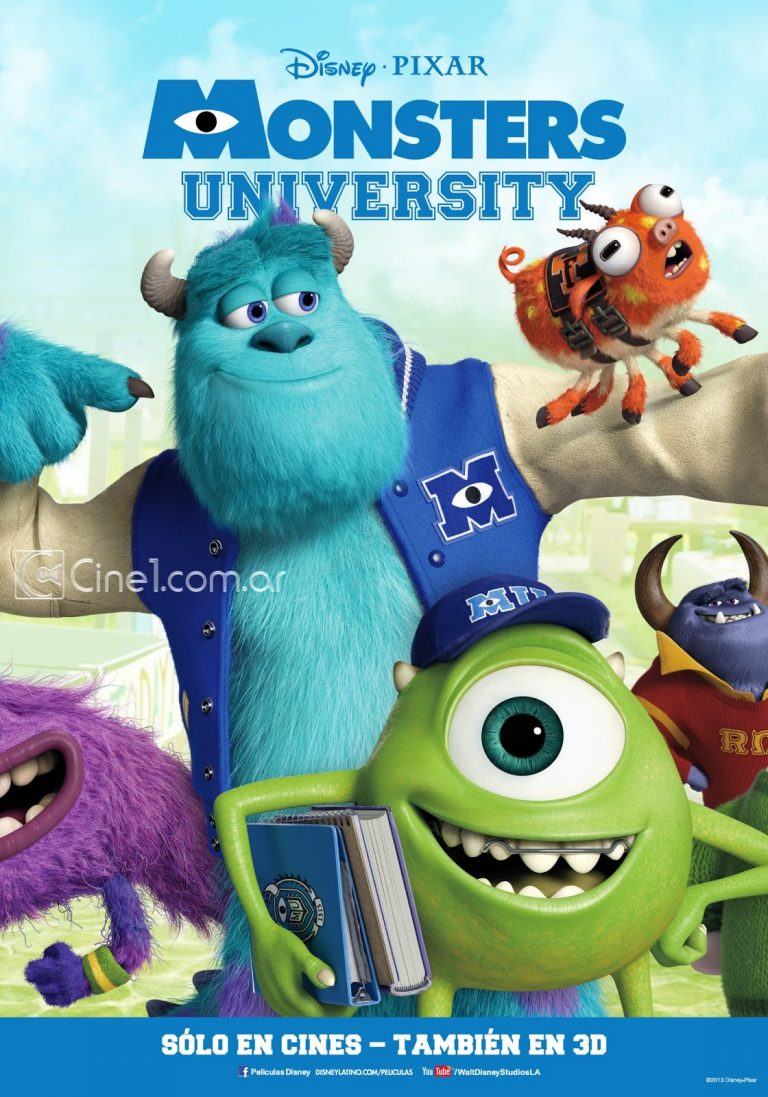 MONSTERS UNIVERSITY Latino Posters!