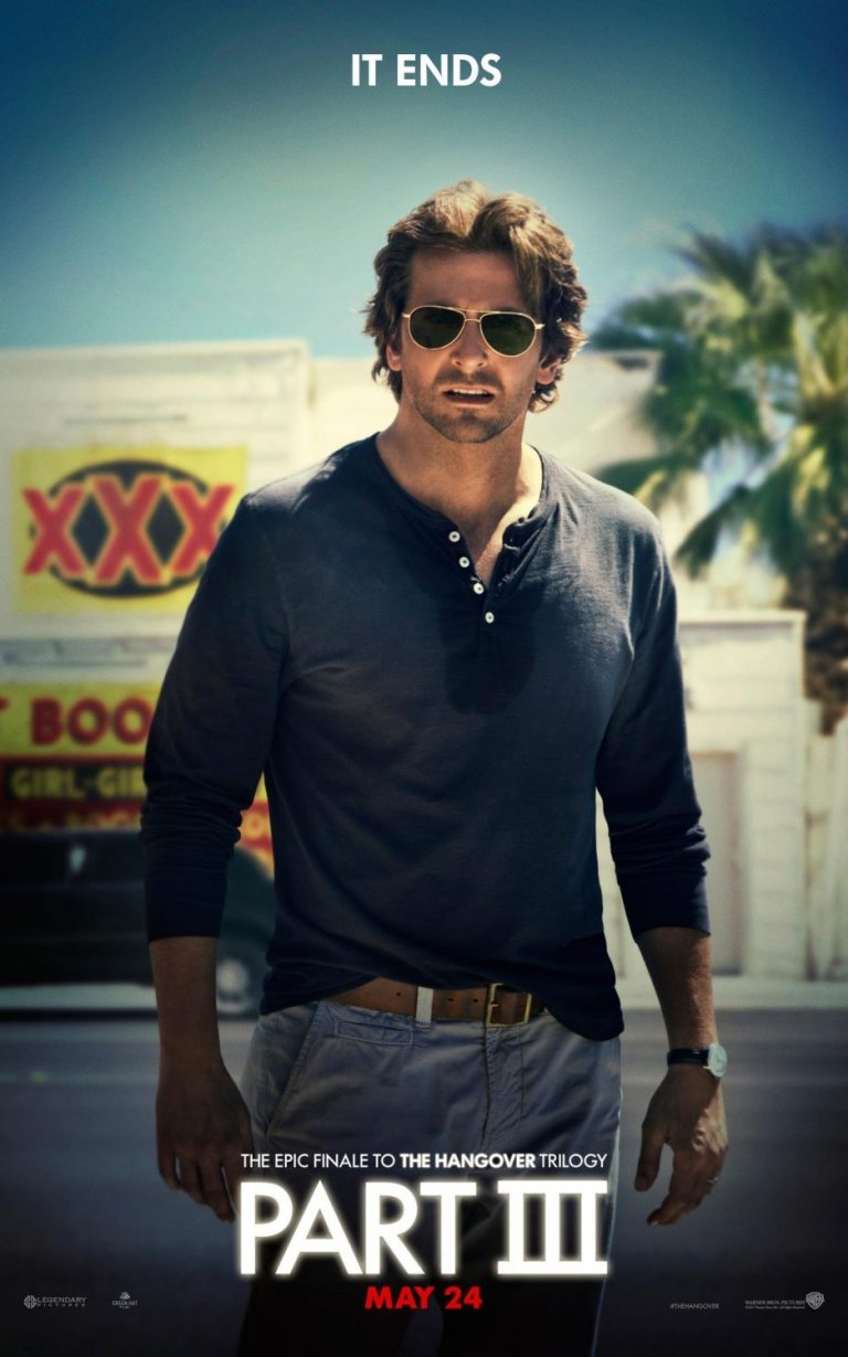 THE HANGOVER PART III Bradley Cooper Poster!
