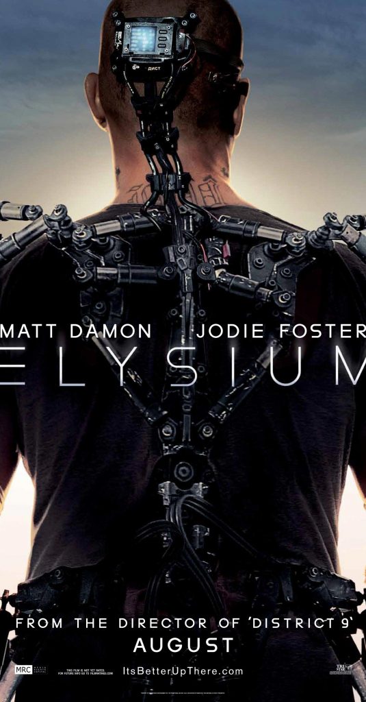 First Poster For ELYSIUM