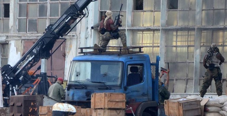 THE EXPENDABLES 3 Set Photos