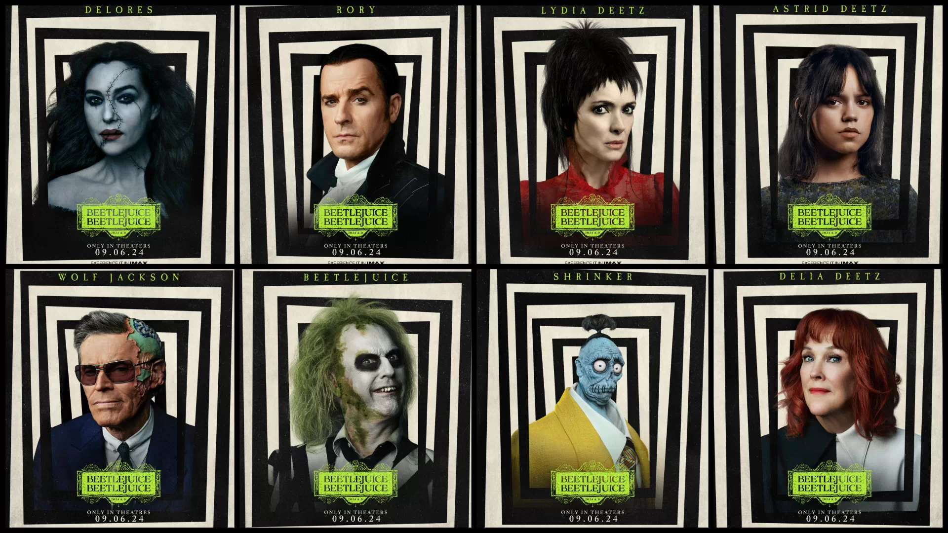 Beetlejuice Beetlejuice, and Beetlejuice! New Character Posters and ... Beetlejuice Beetlejuice, and Beetlejuice! New Character Posters and ...