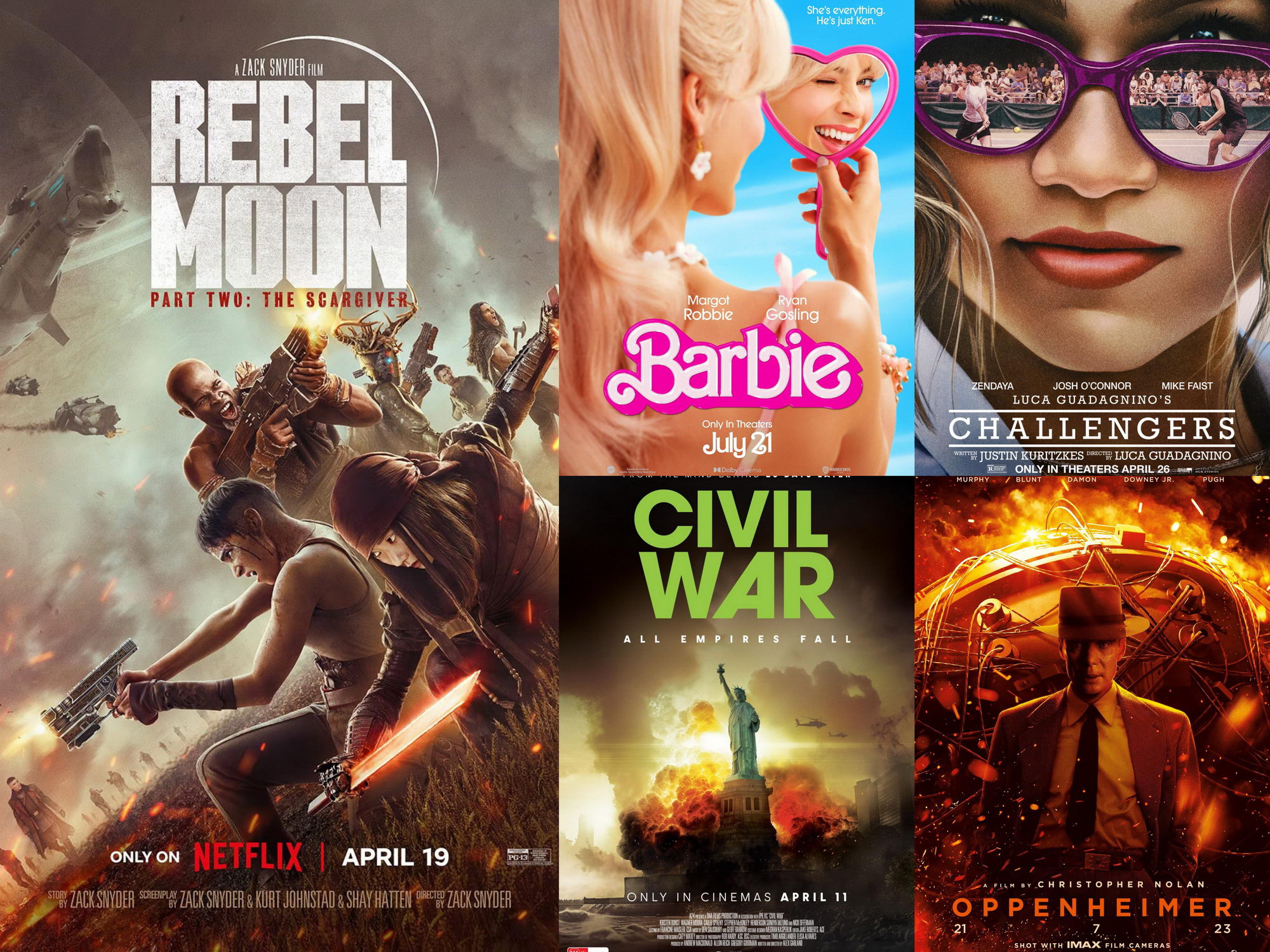 Movie Posters 2024 Action