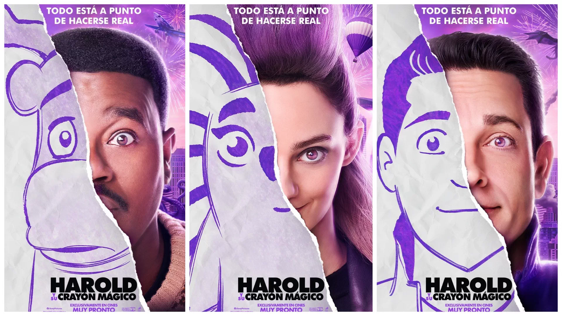 Muy Pronto Harold And The Purple Crayon Movie Poster (#7 Of 7) IMP