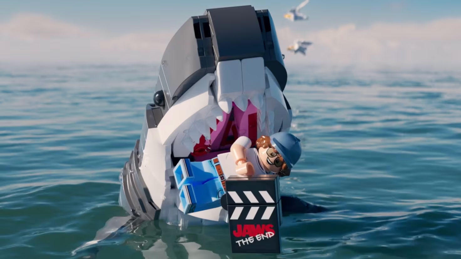 LEGO Recreates Iconic JAWS Scene with Stunning 1,497-Piece Set - FilmoFilia