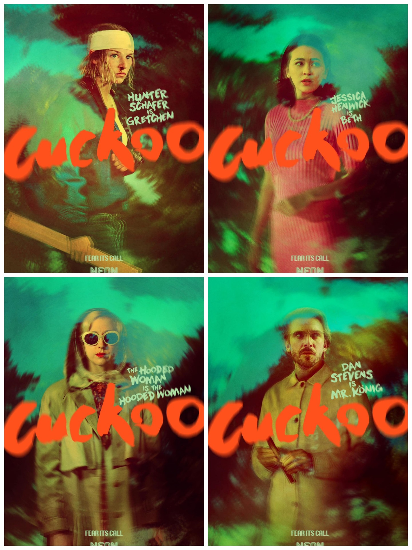 'CUCKOO' Character Posters