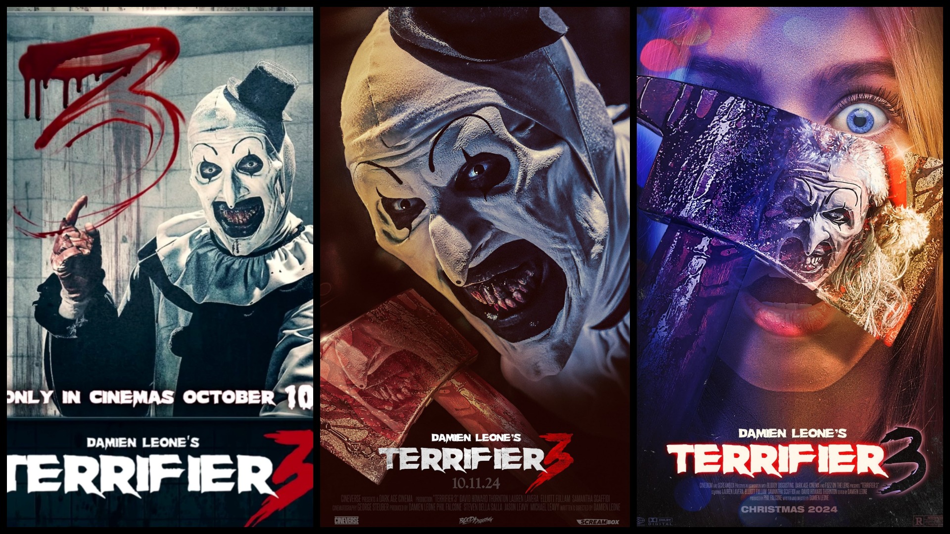 'Terrifier 3' Trailer and Posters