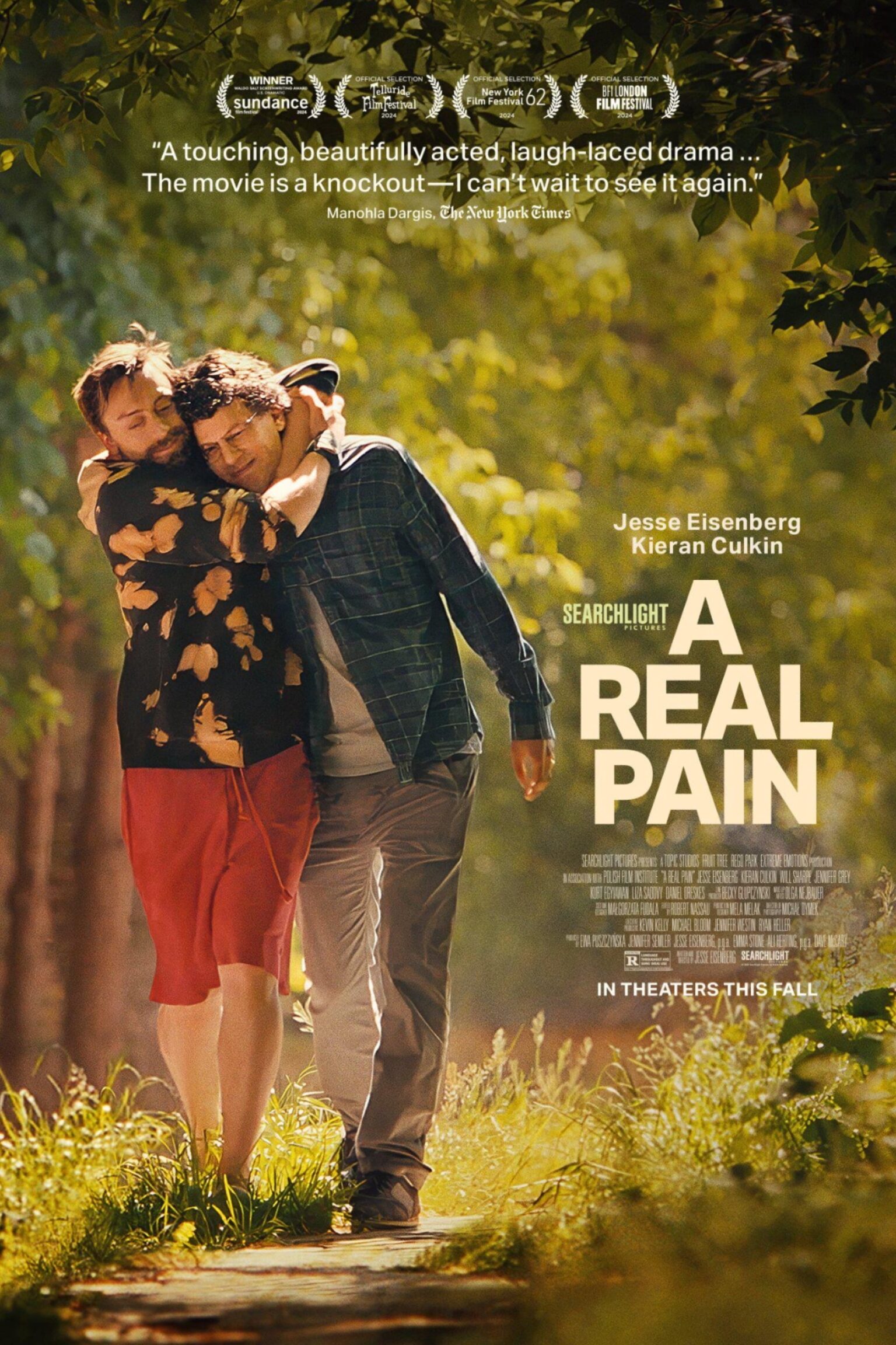 'A Real Pain' Full Trailer and Two Posters Released