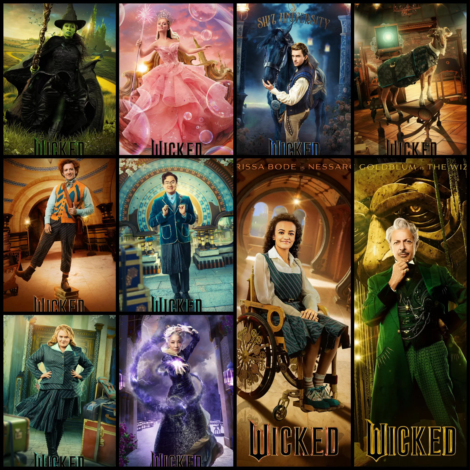 ‘Wicked’ Movie Character Posters