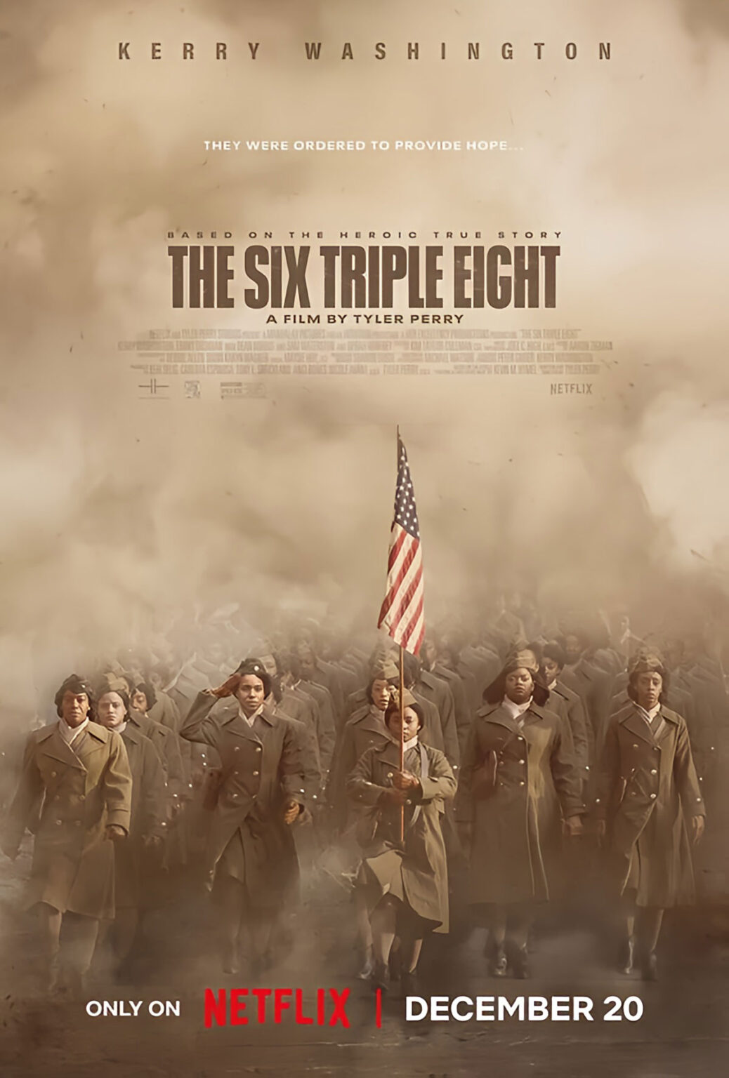 Tyler Perry's WWII Epic 'The Six Triple Eight': A New Teaser & Poster ...