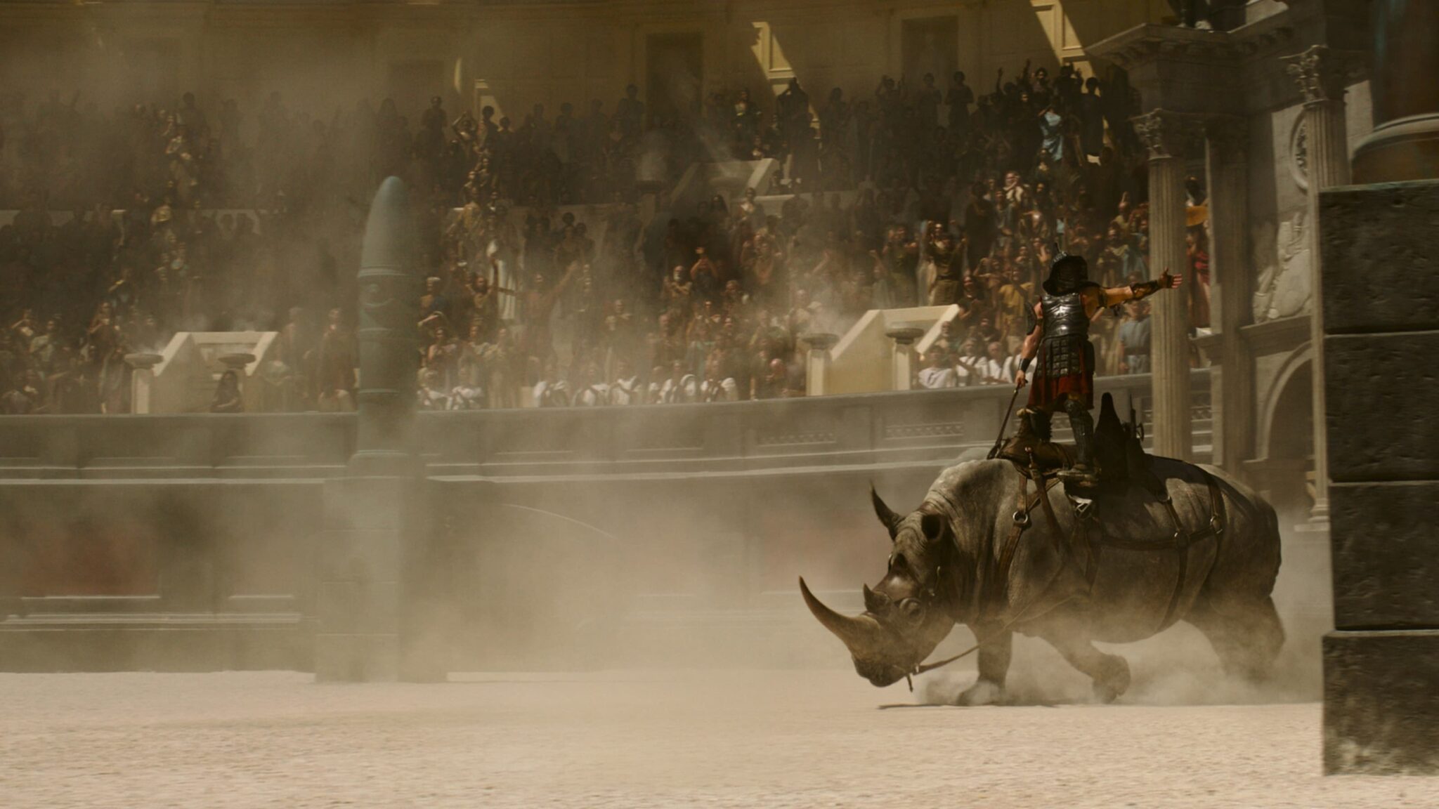 How Gladiator II Colosseum Water Fight Was Filmed: A Behind-the-Scenes ...