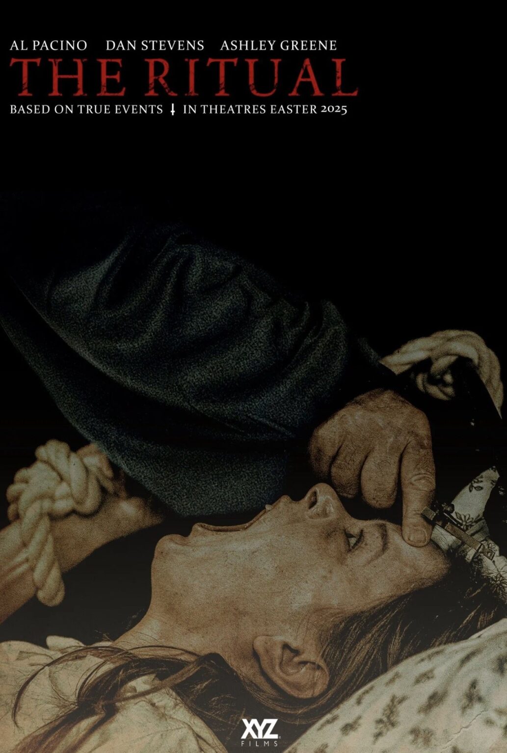 Al Pacino and Dan Stevens Confront Demons in Chilling Poster for ...