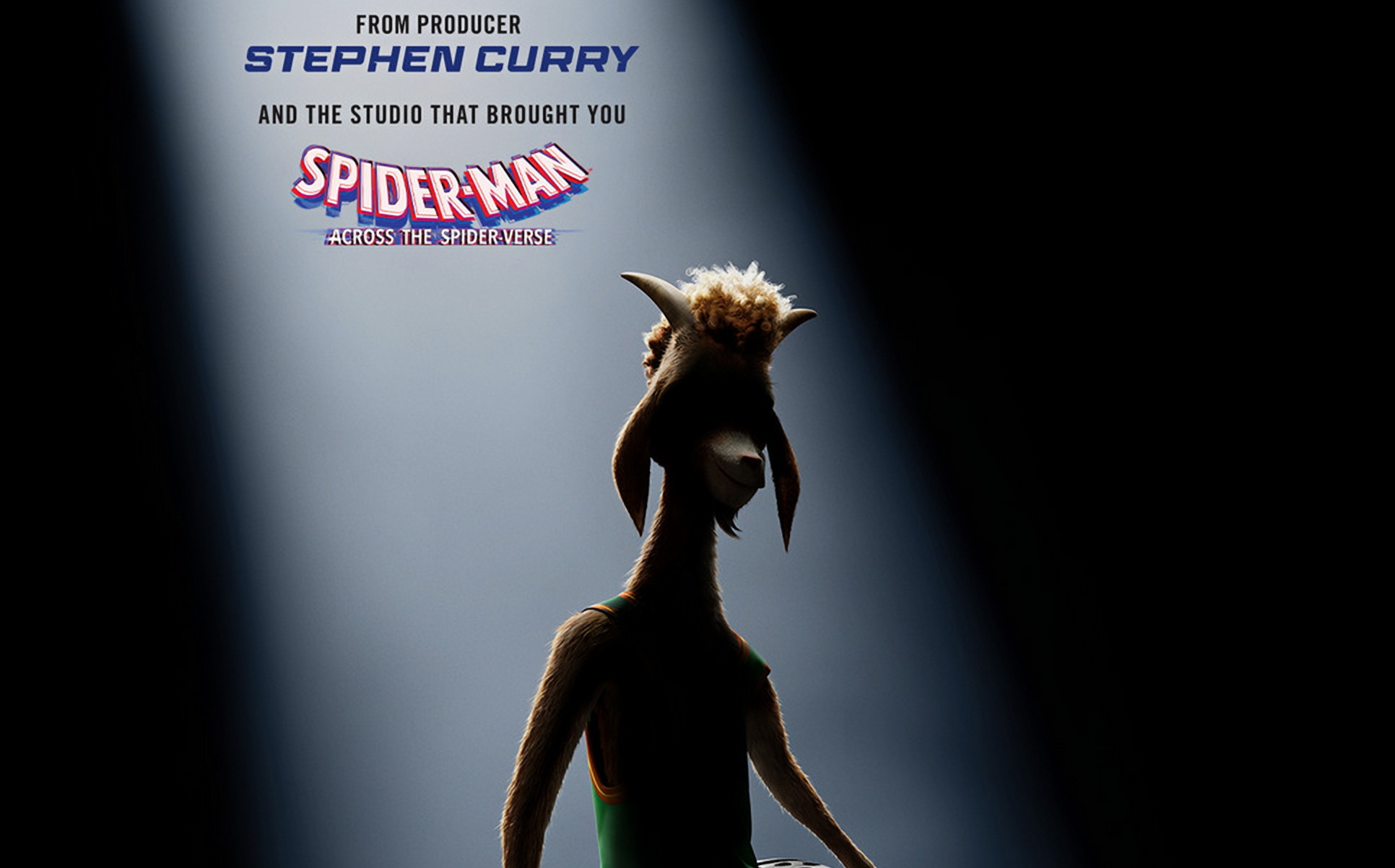 GOAT Movie 2026: Curry & Spider-Man Studio Collab