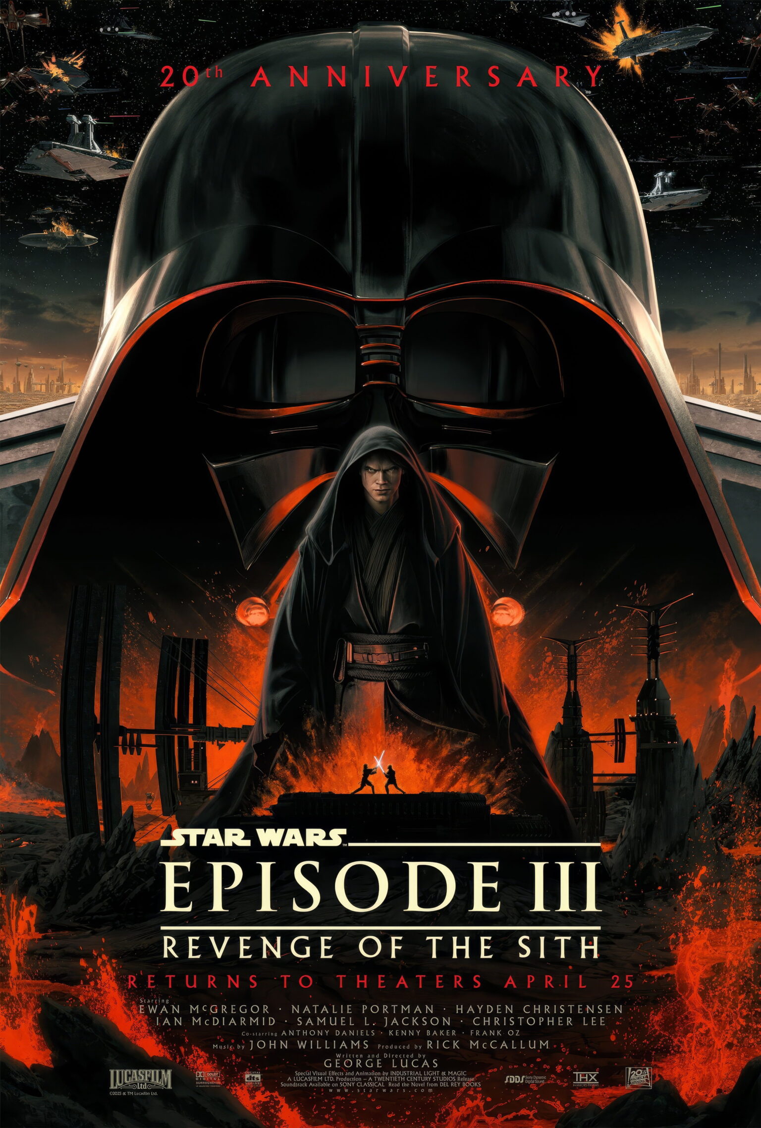 Revenge of the Sith 20th Anniversary Poster Unveiled