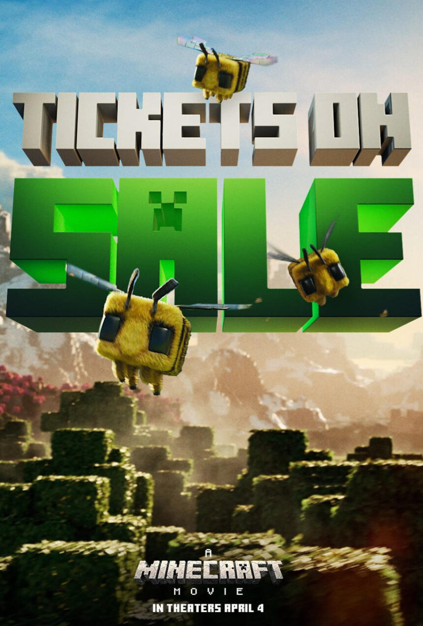 'A Minecraft Movie' 22 Posters Revealed