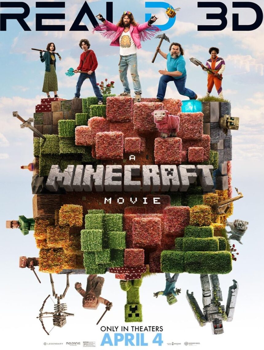 'A Minecraft Movie' 22 Posters Revealed