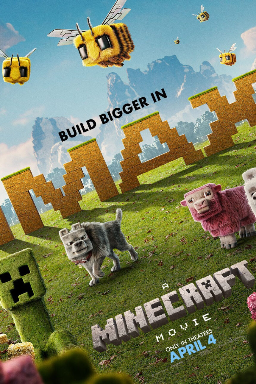 'A Minecraft Movie' 22 Posters Revealed