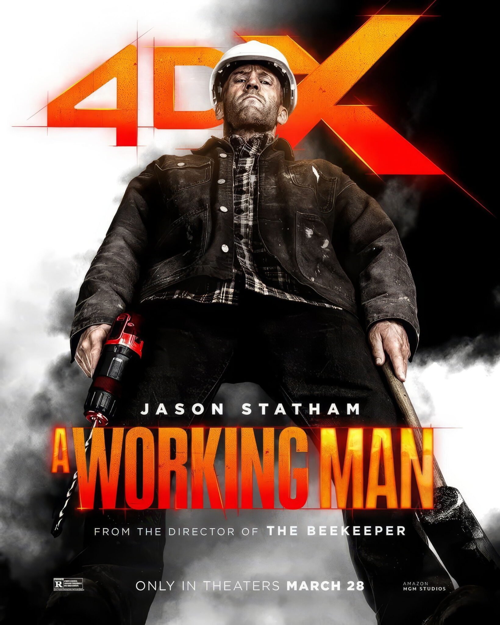 'A Working Man' 4DX Poster: Jason Statham’s Latest Action Spectacle ...