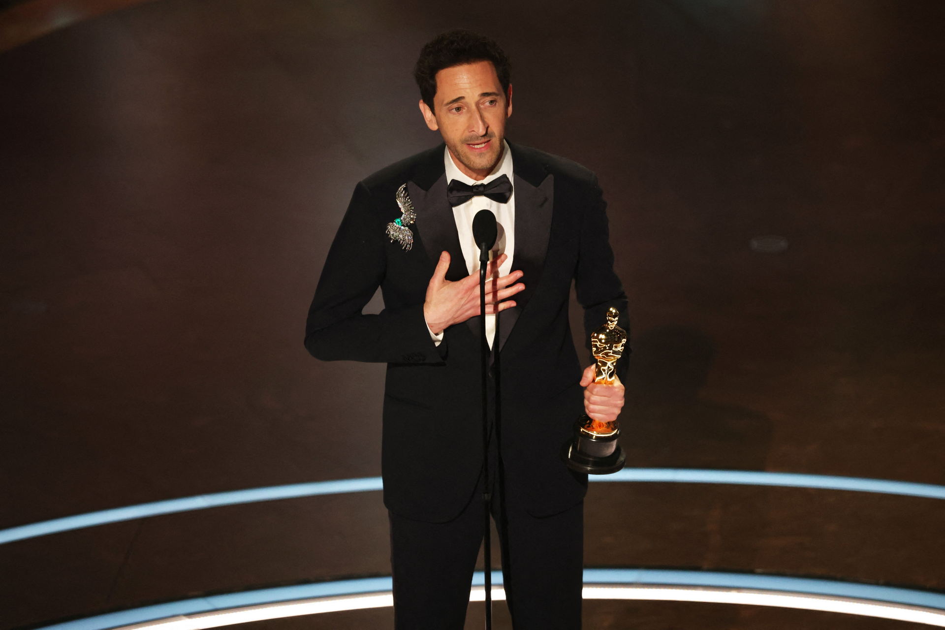Adrien Brody’s Record-Breaking Oscar Speech
