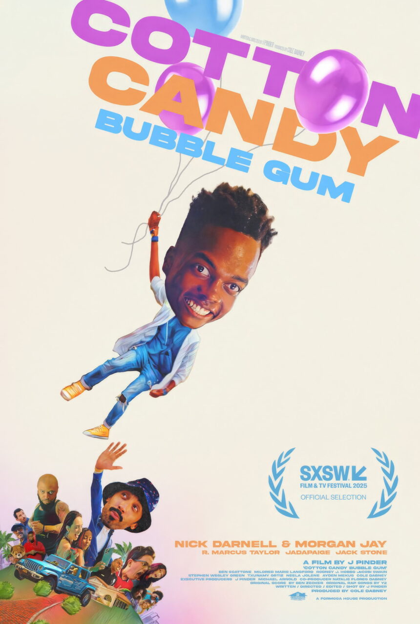 Cotton Candy Bubble Gum Movie Poster Unveiled - FilmoFilia
