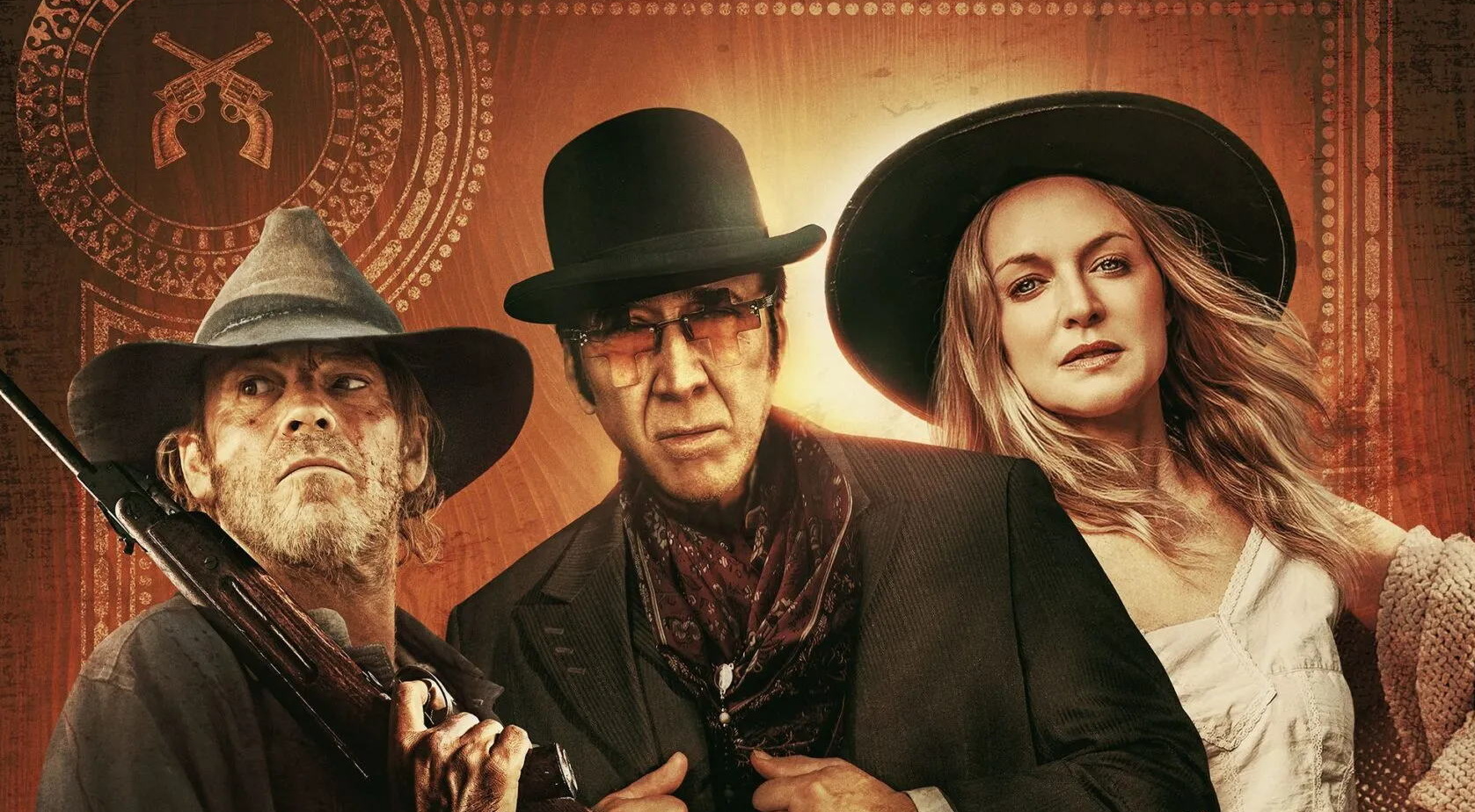 The Gunslingers Poster: A Bold First Look at Nicolas Cage’s New Western