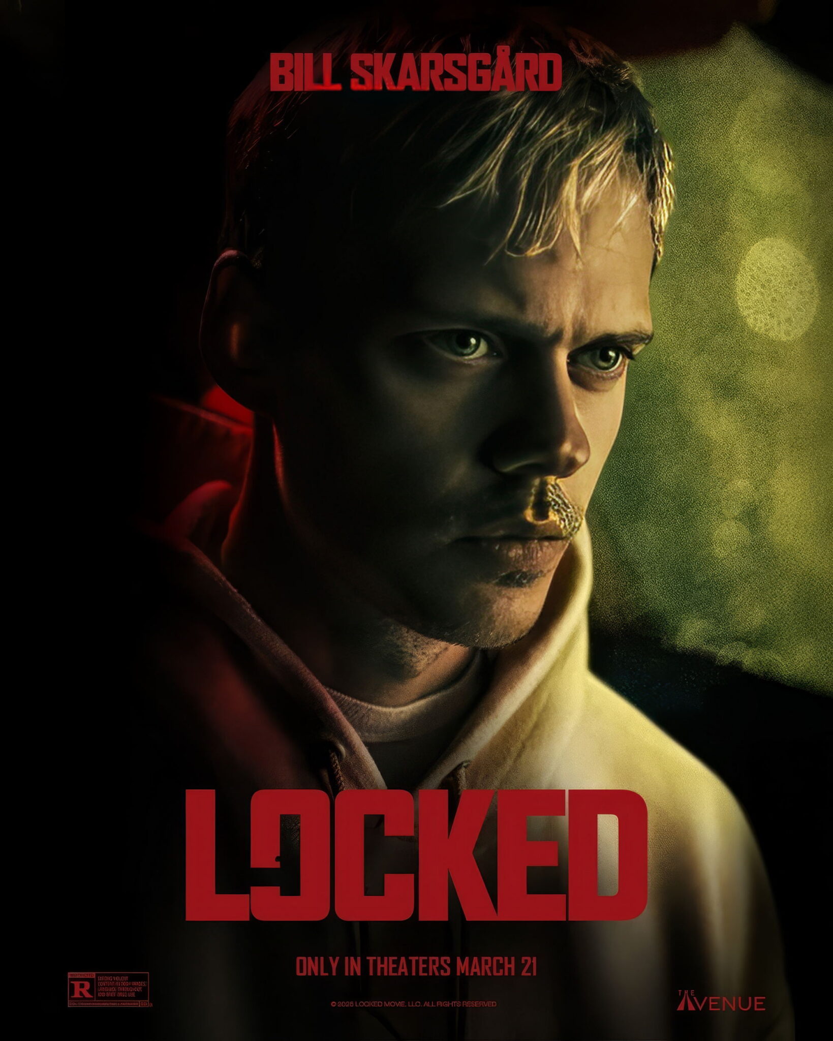 'Locked' Posters: Hopkins, Skarsgård in Raimi Thriller - FilmoFilia