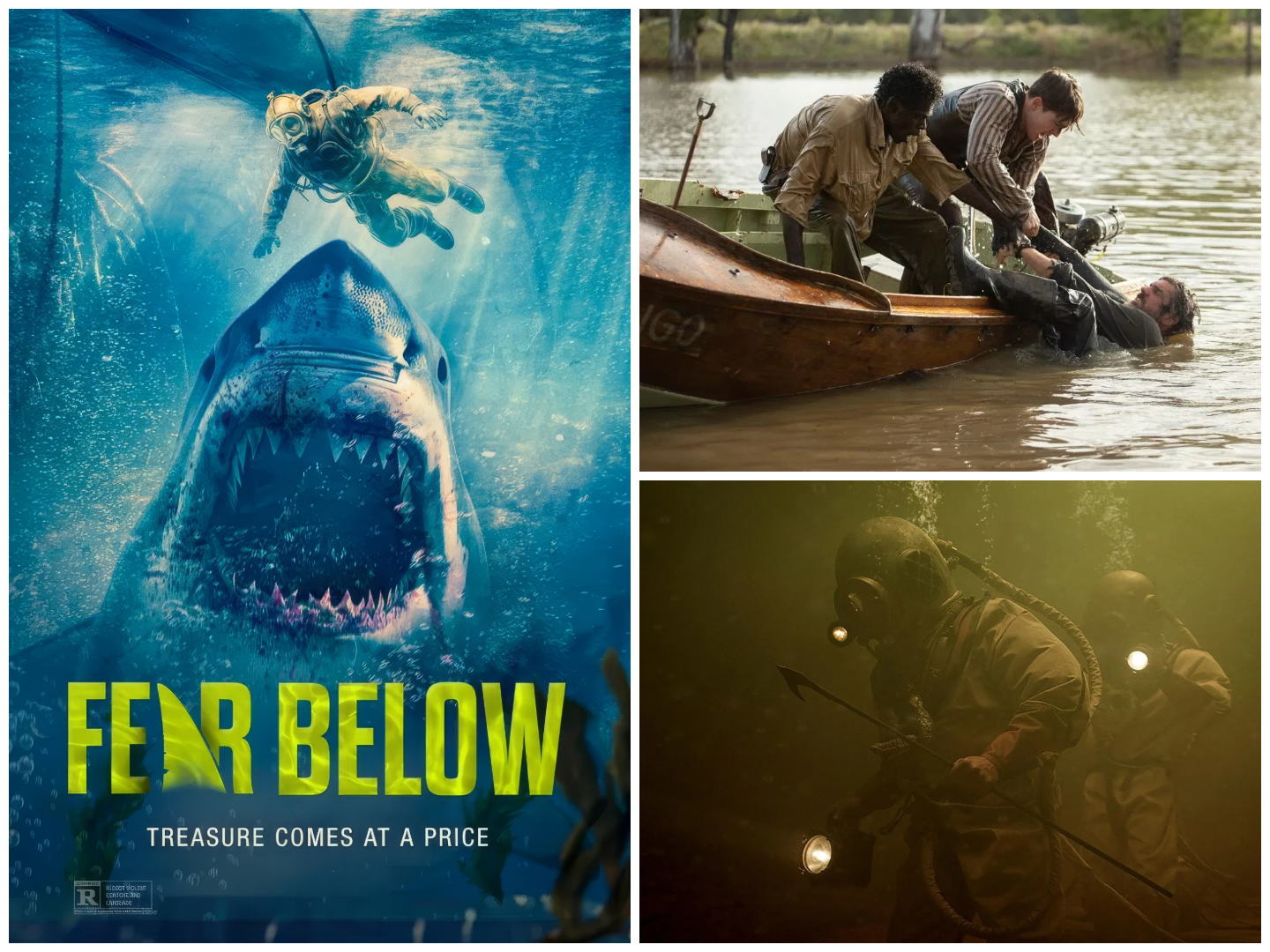 Fear Below Trailer: Shark Horror Meets 1940s Crime