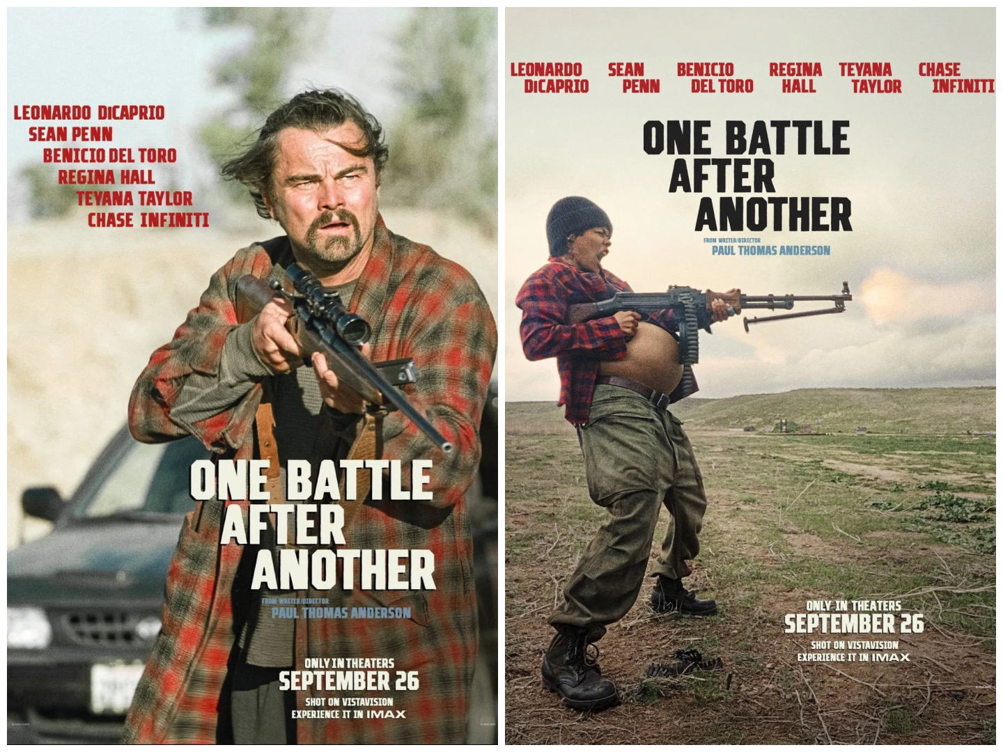 New Character Posters from 'One Battle After Another'