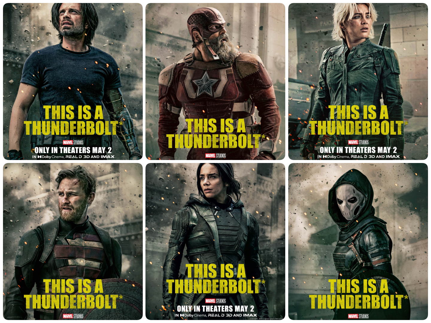 Thunderbolts Character Posters Reveal a Big MCU Problem