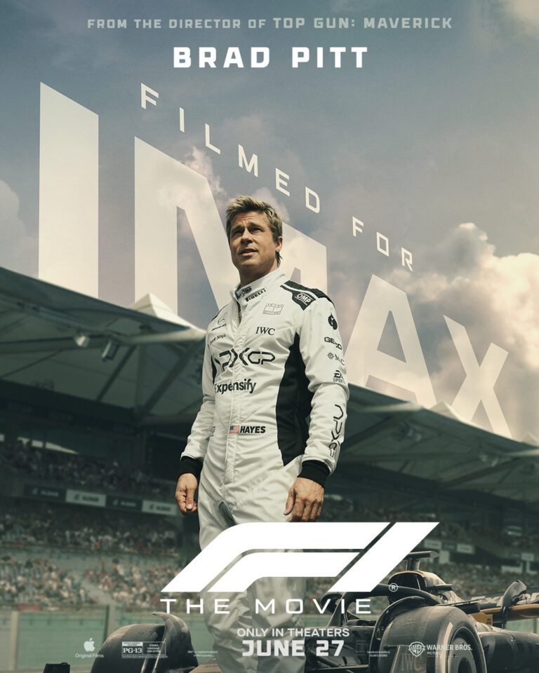 Brad Pitt F1 Movie Posters Revealed