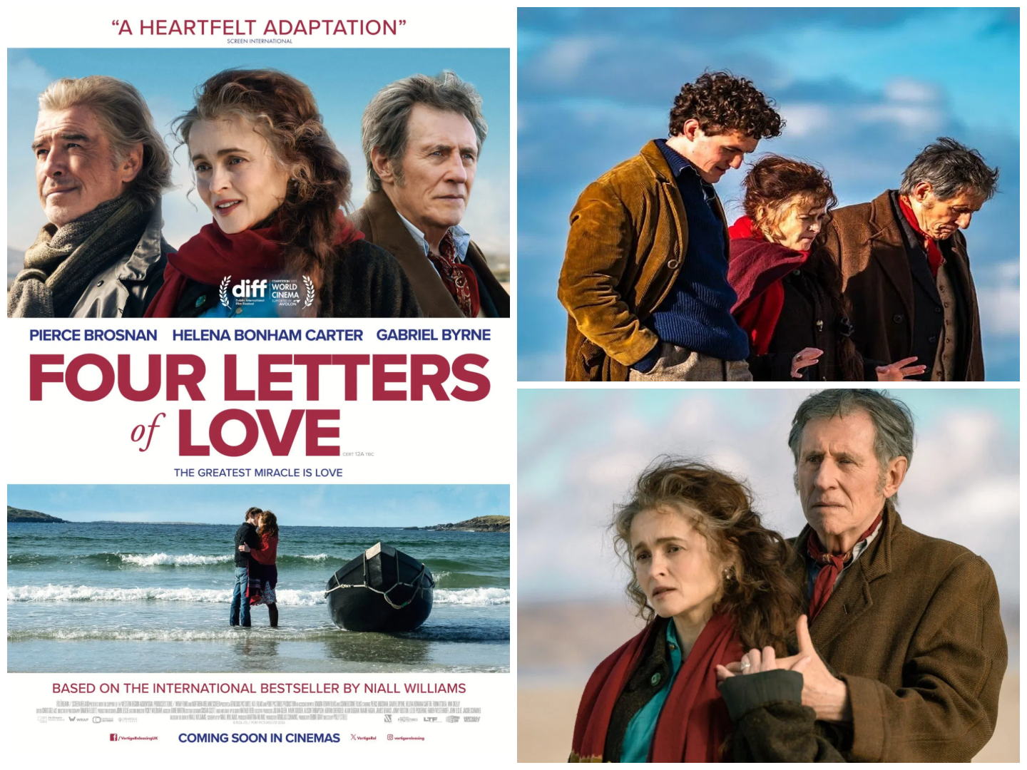 Pierce Brosnan Stars in Four Letters of Love Trailer