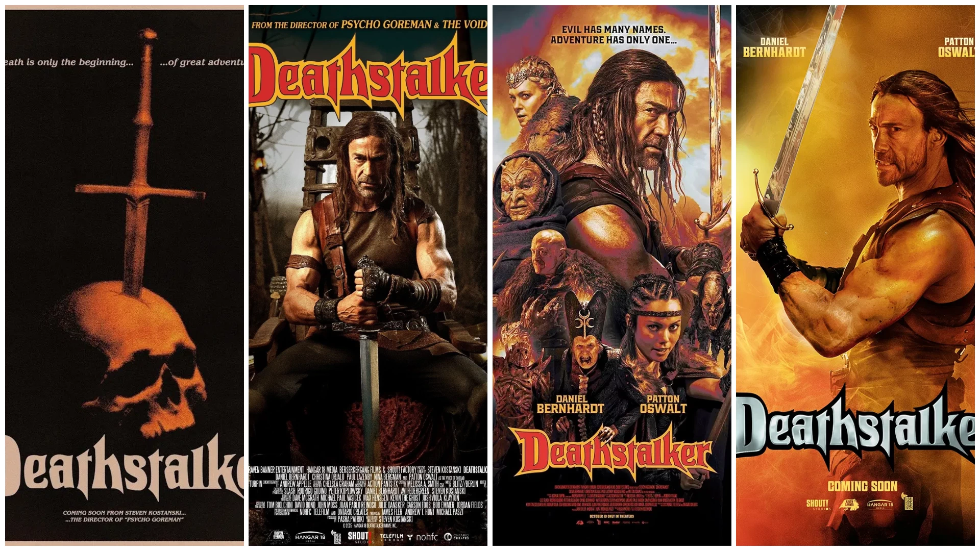 Deathstalker 2025 Trailer and Posterss
