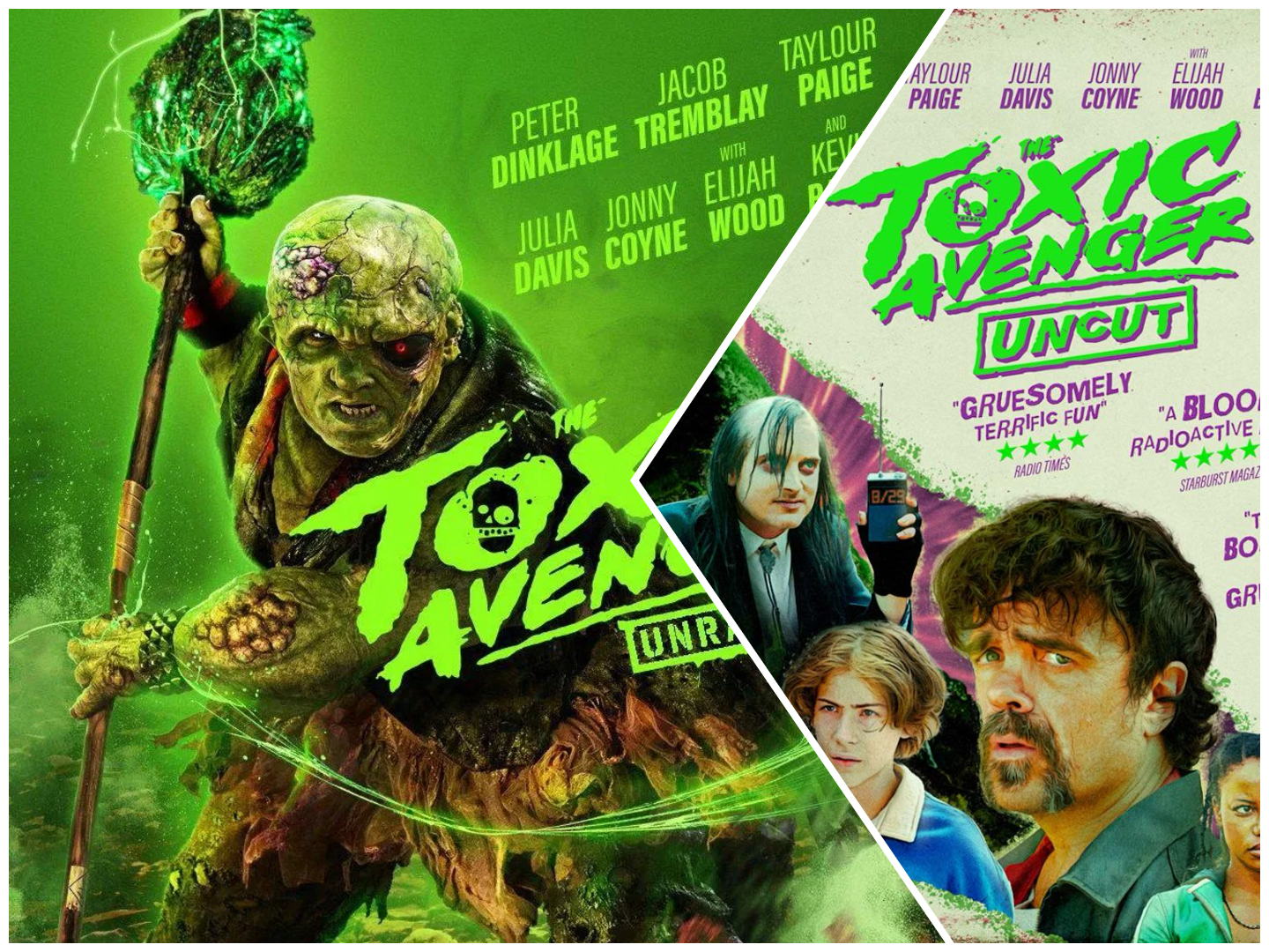 Toxic Avenger Unrated Posters Revealed