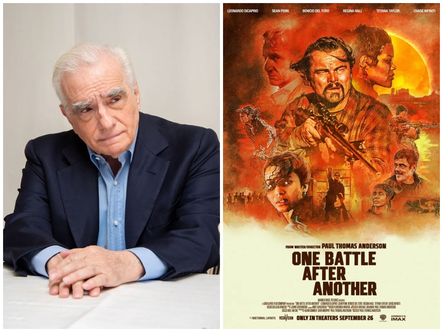 Martin Scorsese Hails One Battle After Another - FilmoFilia