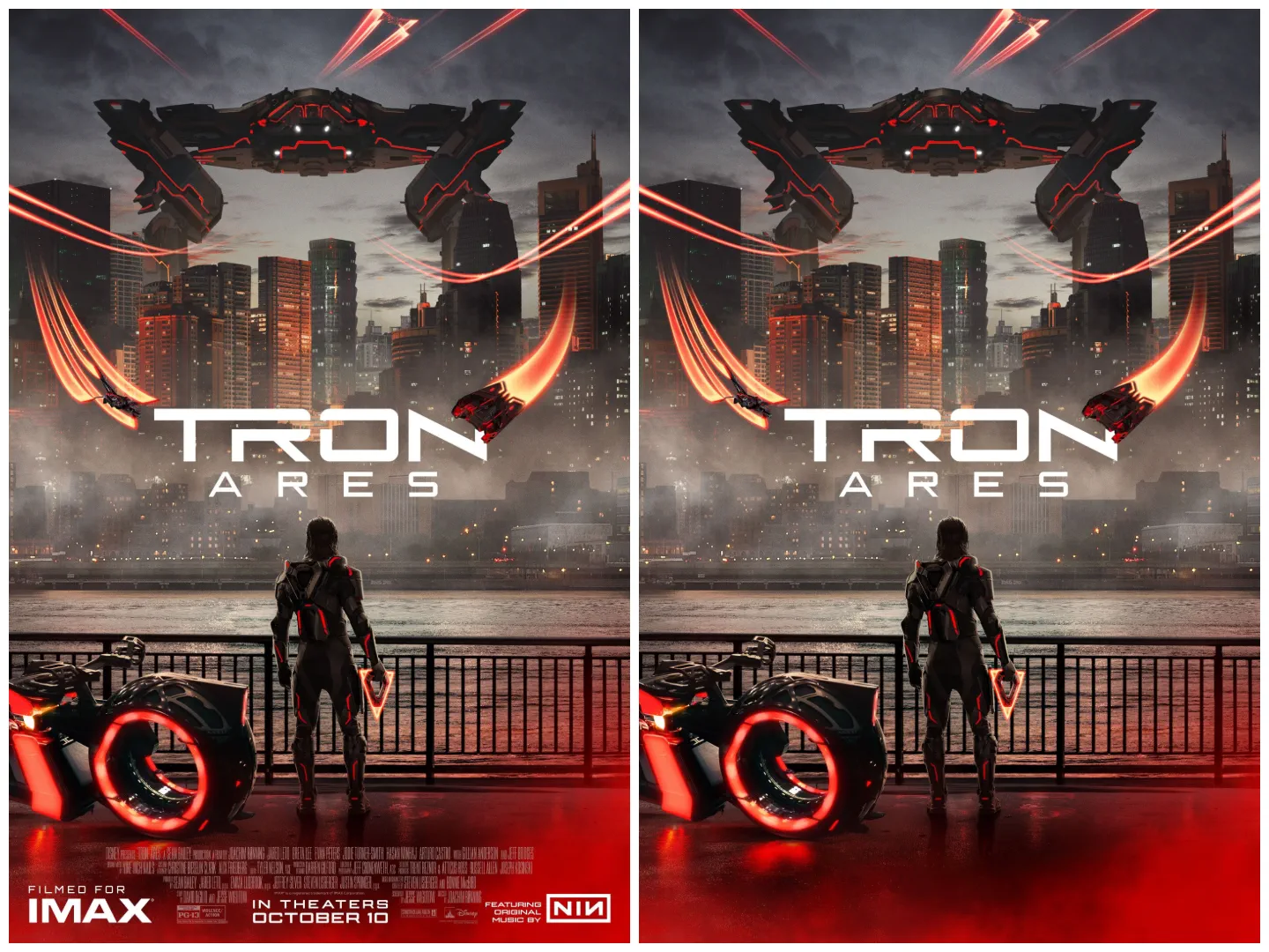 New Posters & IMAX Trailer: 'TRON: Ares' Powers Into View - FilmoFilia