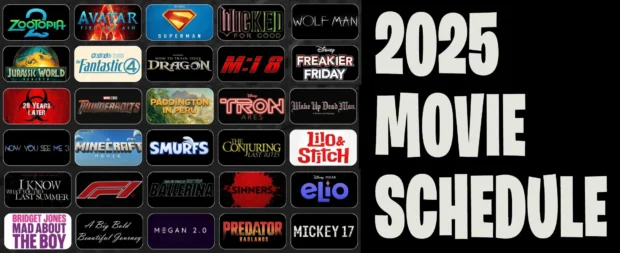 2025 Movie Schedule: Complete Theatrical Release Calendar - FilmoFilia