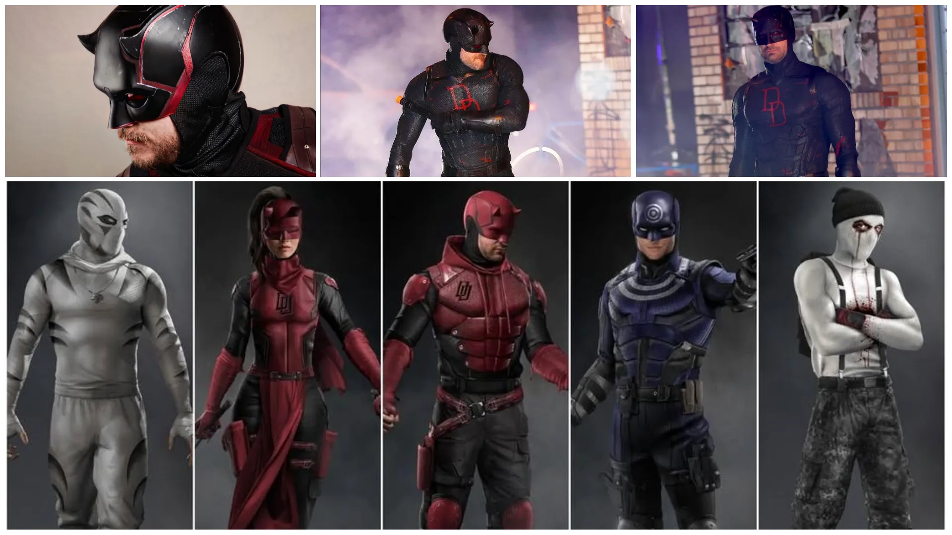 Daredevil Born Again Black Costume: A Dark Turn - FilmoFilia