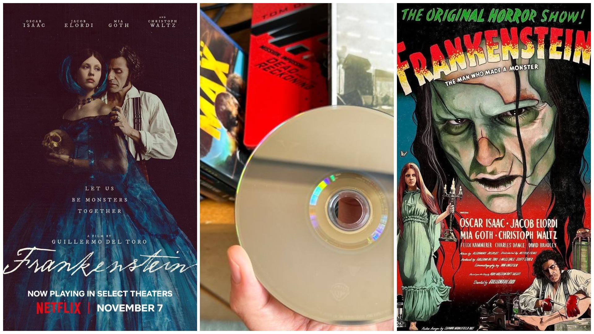 Guillermo del Toro's Frankenstein Gets Physical Media Release in Rare ...