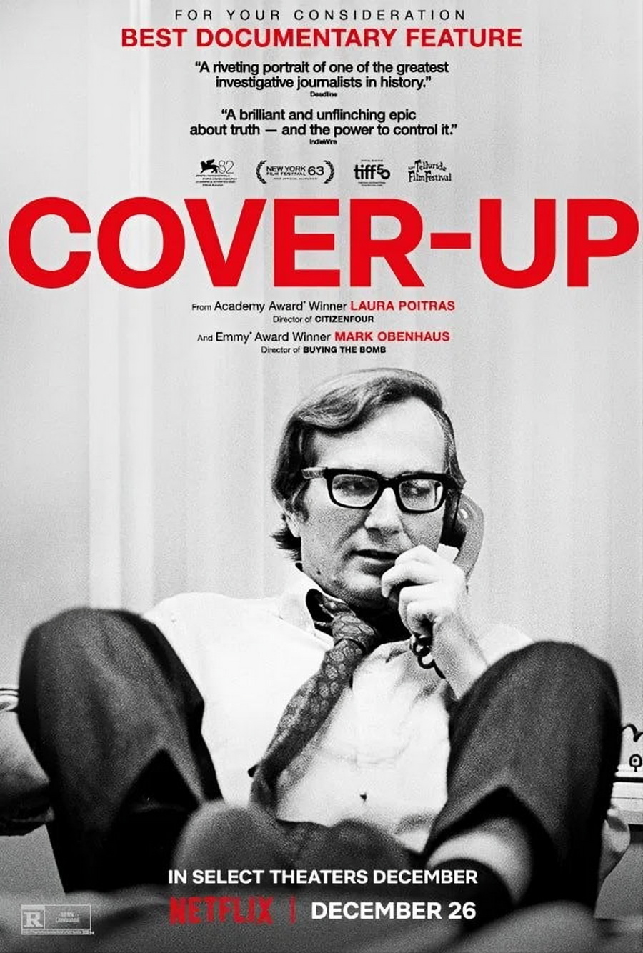 Cover-Up Trailer: Poitras Turns the Camera on Seymour Hersh in Oscar ...