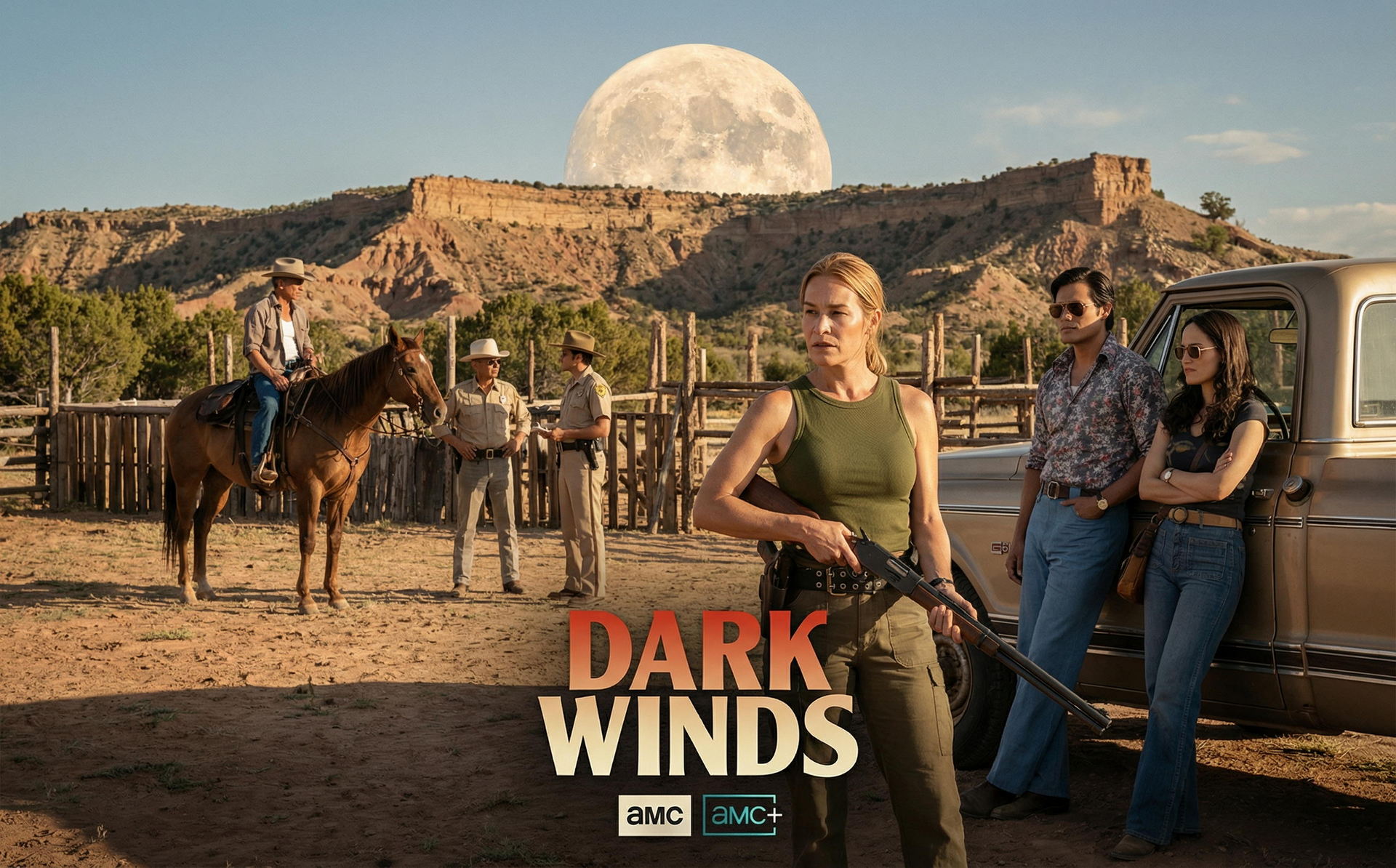 Dark Winds Season 4 Teaser and Photos: Leaphorn and Chee Head to 1970s ...