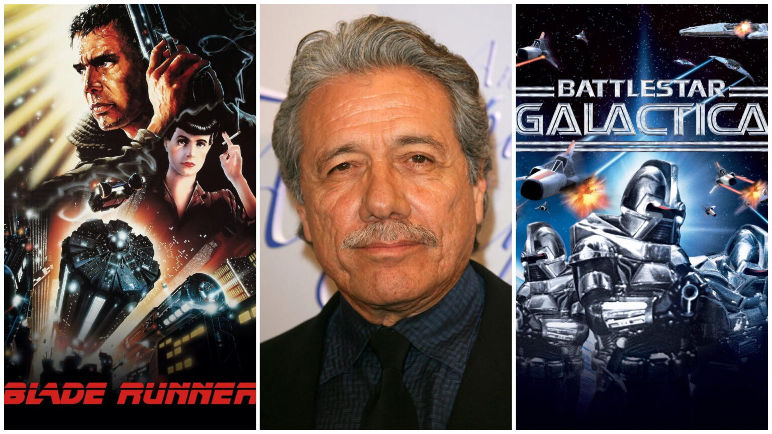 Edward James Olmos Connects Blade Runner and Battlestar Galactica ...