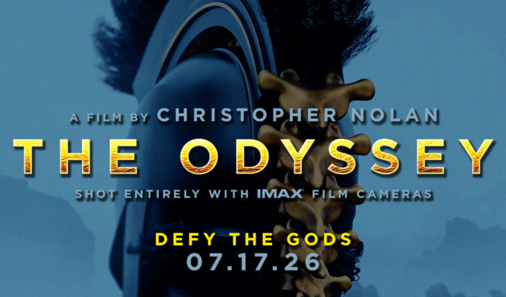 The Odyssey Poster: Christopher Nolan’s Biomechanical Epic - FilmoFilia