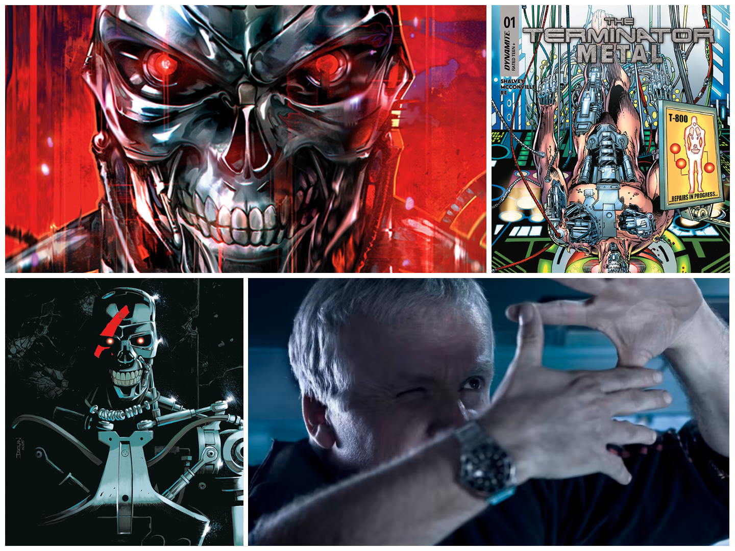 Terminator Metal Comic: Why 1889 Setting Lures Cameron - FilmoFilia